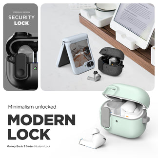 Samsung Galaxy Buds 3 Pro Modern Lock Wireless case – VRS Design