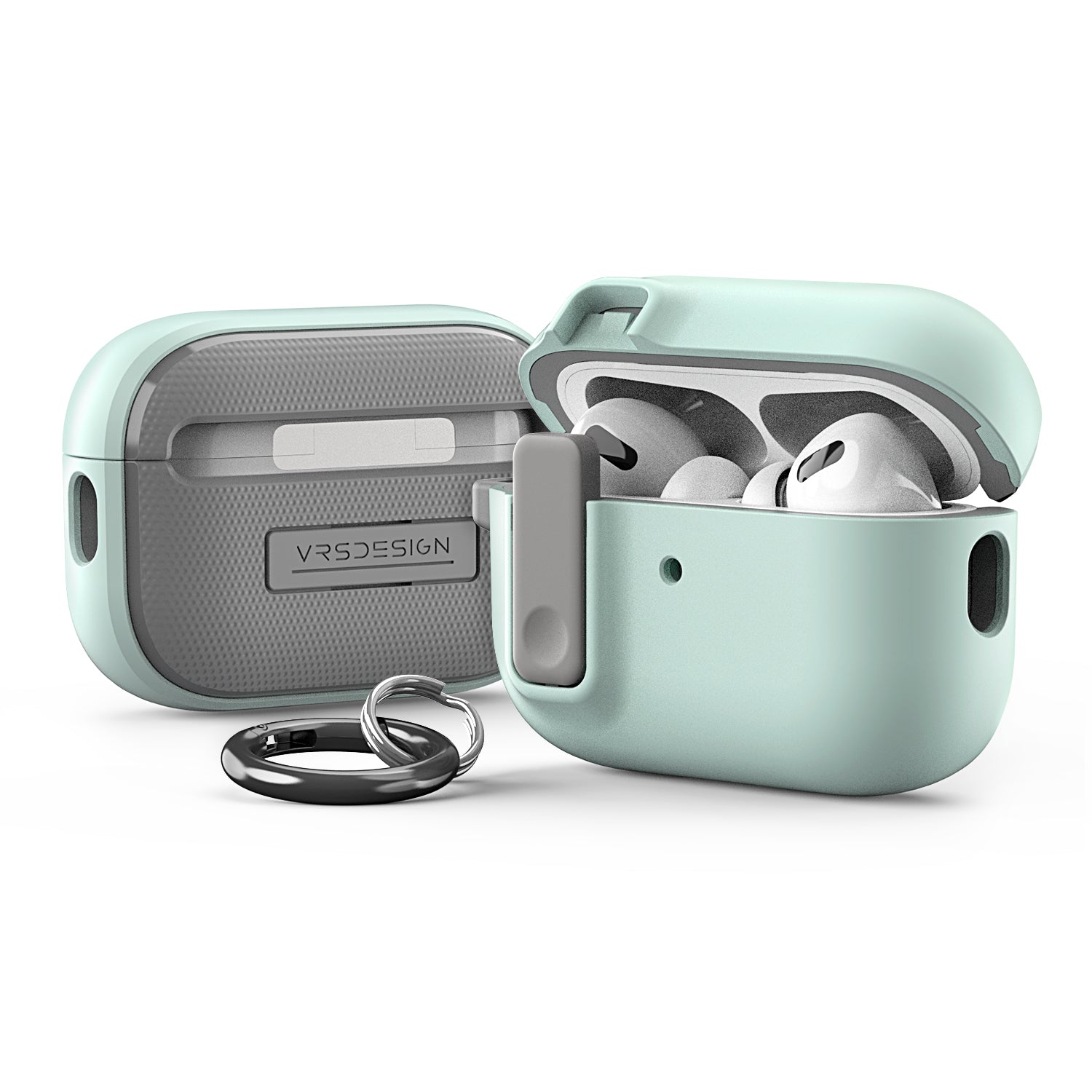 Apple AirPods Pro 2 Premium earbuds Case with Carabiner Modern Lock by ...